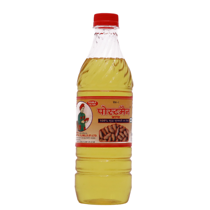 Groundnut Filtered Oil – 500ml - Postman Oils