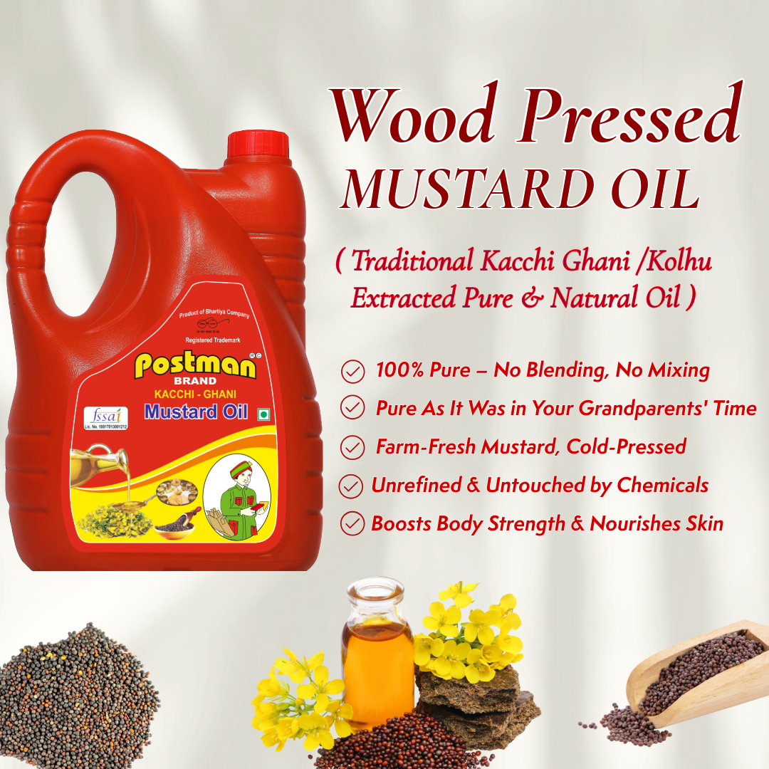 Postman Kachi Ghani Mustard Oil - Quality Assurance